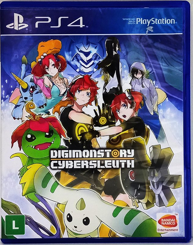 Digimon Story: Cyber Sleuth - PS4 - Original - ALB GAMES