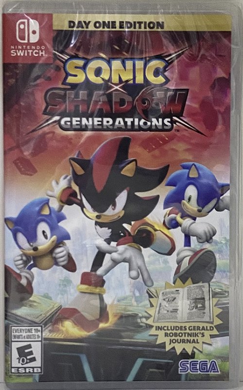 Sonic Shadow Generations - Nintendo Switch - Original - ALB GAMES