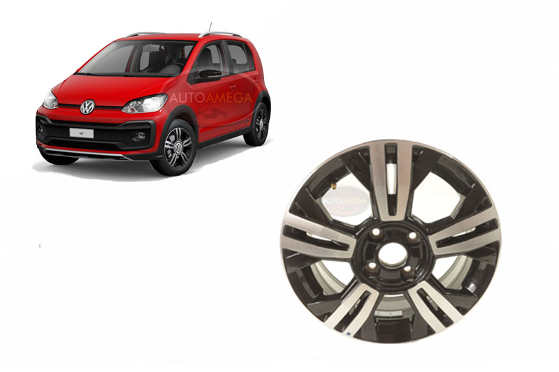 Roda Aro 15 Vw Up Tsi 2014 2015 2016 2017 Original - Auto Amega