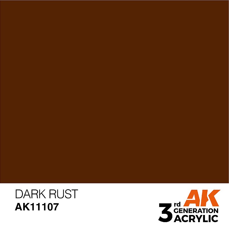 Dark Rust Standard - Geek Tintas