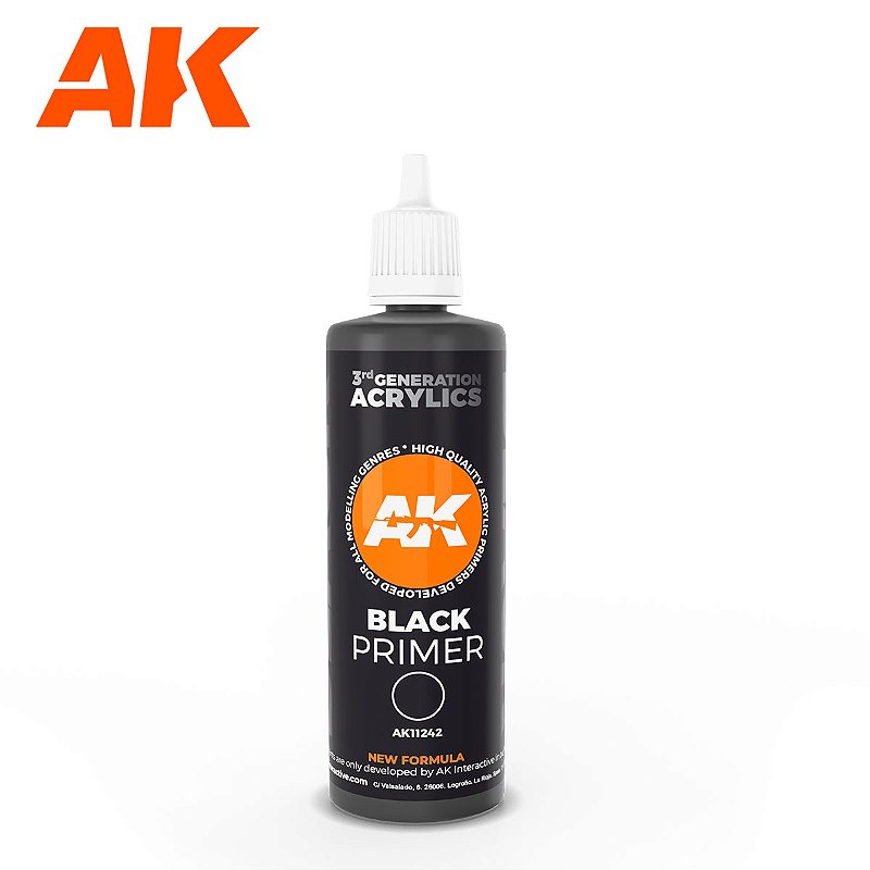 Black Primer 100ml - Geek Tintas