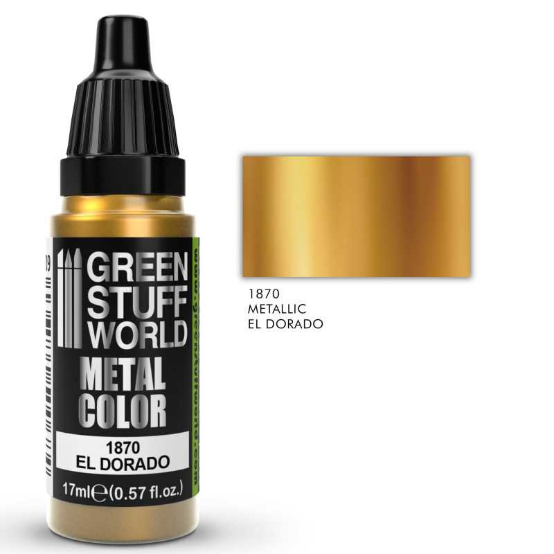 Metallic Paint EL DORADO - Geek Tintas