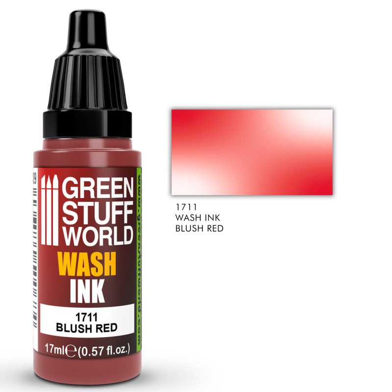 Wash Ink BLUSH RED - Geek Tintas