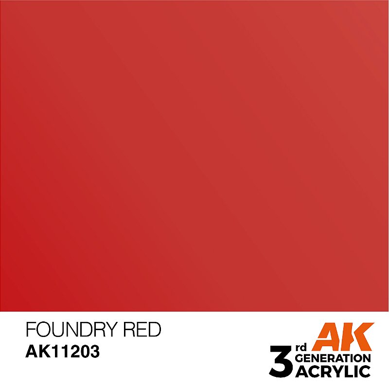 Foundry Red Metallic - Geek Tintas