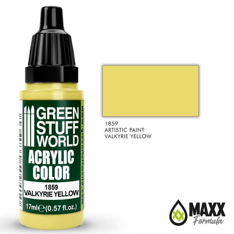 Acrylic Color VALKYRIE YELLOW - Geek Tintas