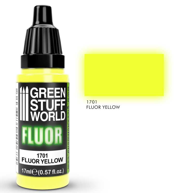 Fluor Paint Yellow - Geek Tintas