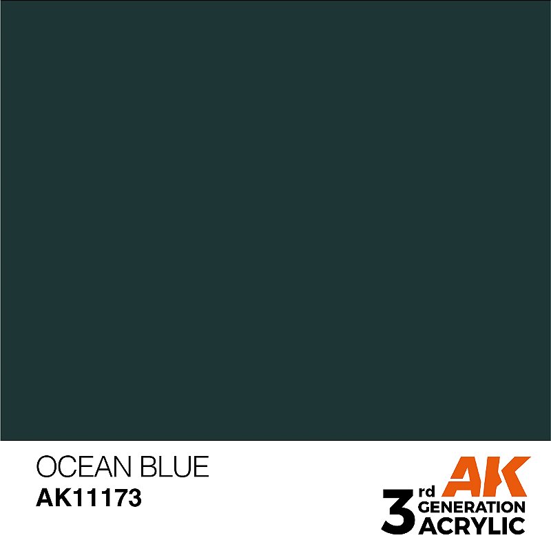 Ocean Blue - Standard - Geek Tintas