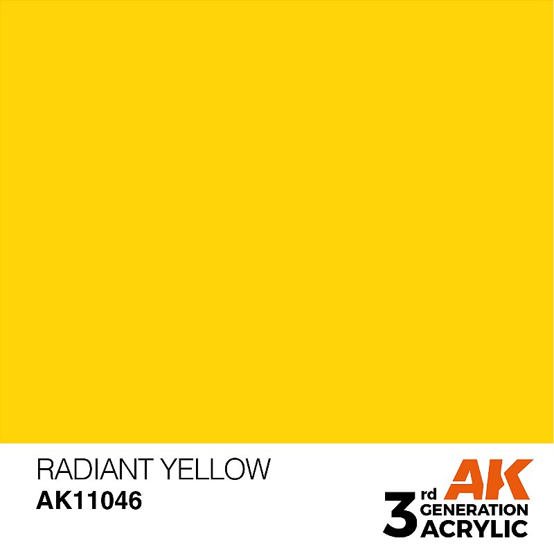 Radiant Yellow - Standard - Geek Tintas