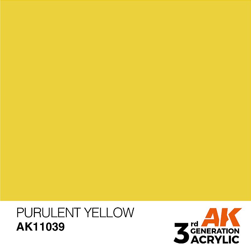 Purulent Yellow - Standard - Geek Tintas