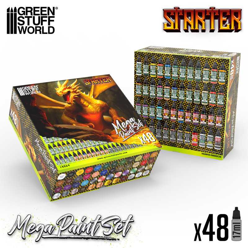 Starter Mega Paint Set - Geek Tintas