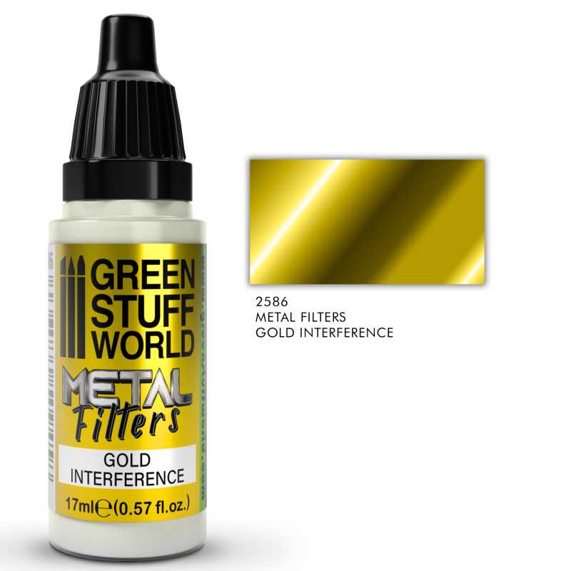Metal Filters - Gold Interference - Geek Tintas