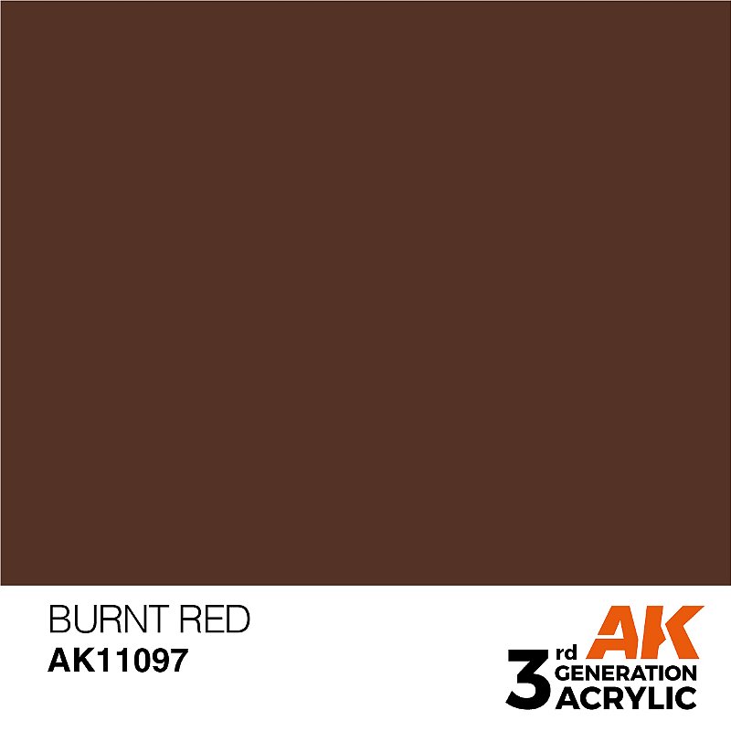 Burnt Red – Standard - Geek Tintas