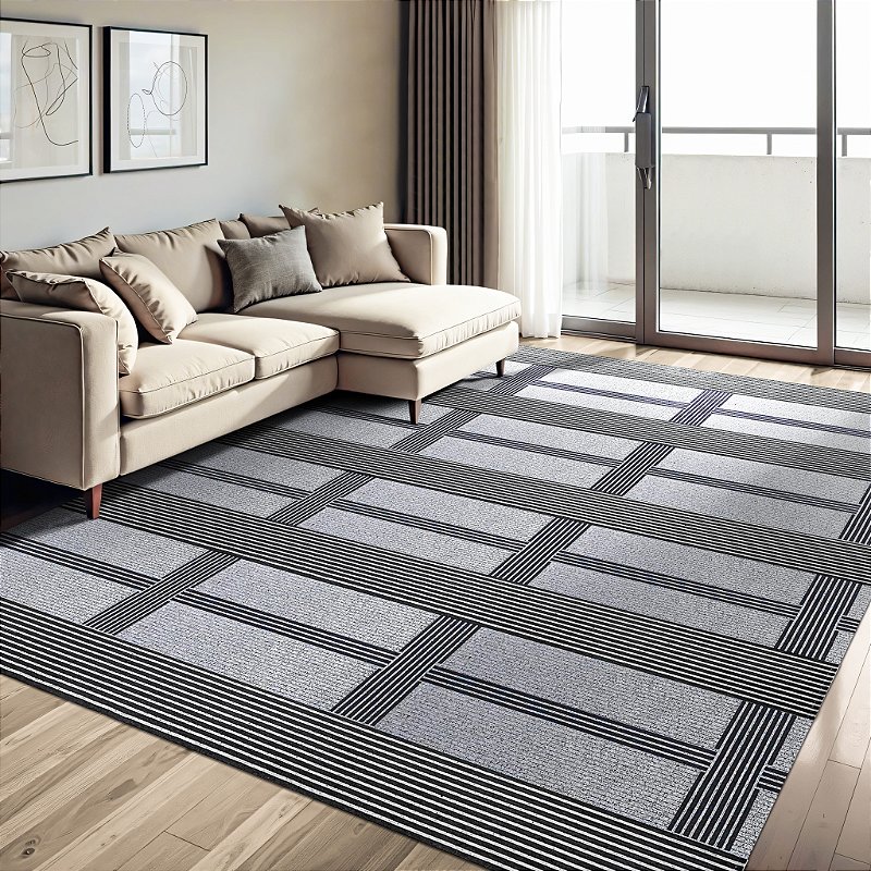 Tapete Decorativo Roma 2,00x2,50 Antiderrapante Sala Quarto - Visacor ...