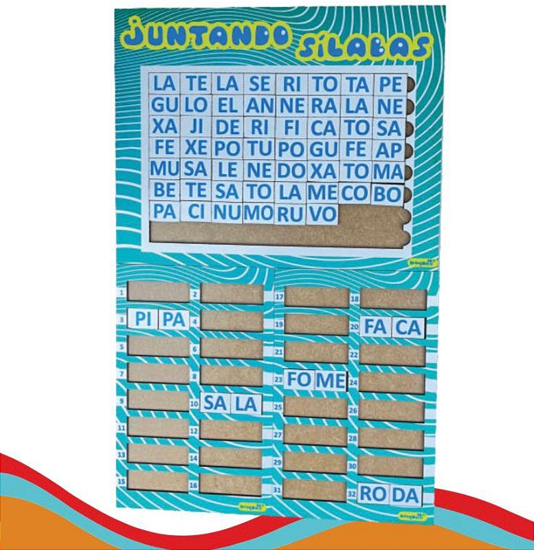 Juntando Sílabas - FUN TOYS