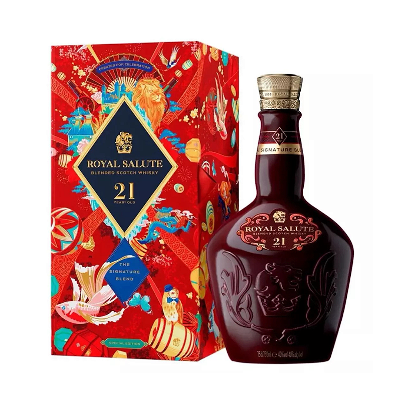 Whisky Royal Salute 21 Anos 700ml - FH BEBIDAS