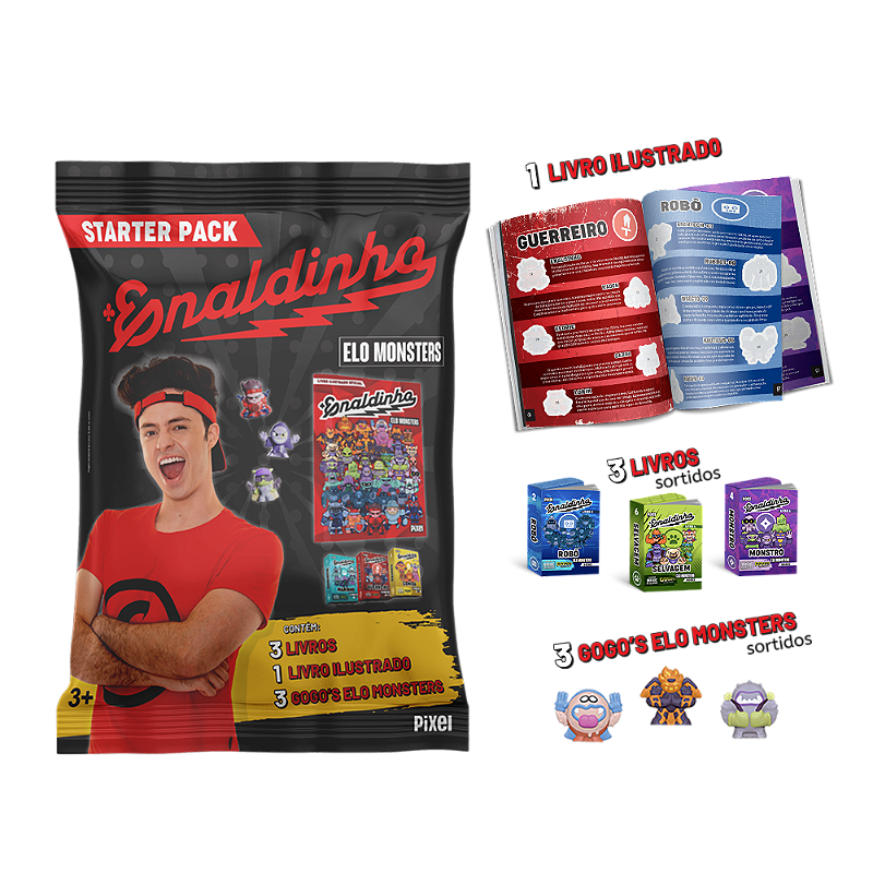 Coleção Elo Monsters Books - Starter Pack - Loja B2B Ediouro - Loja B2B ...