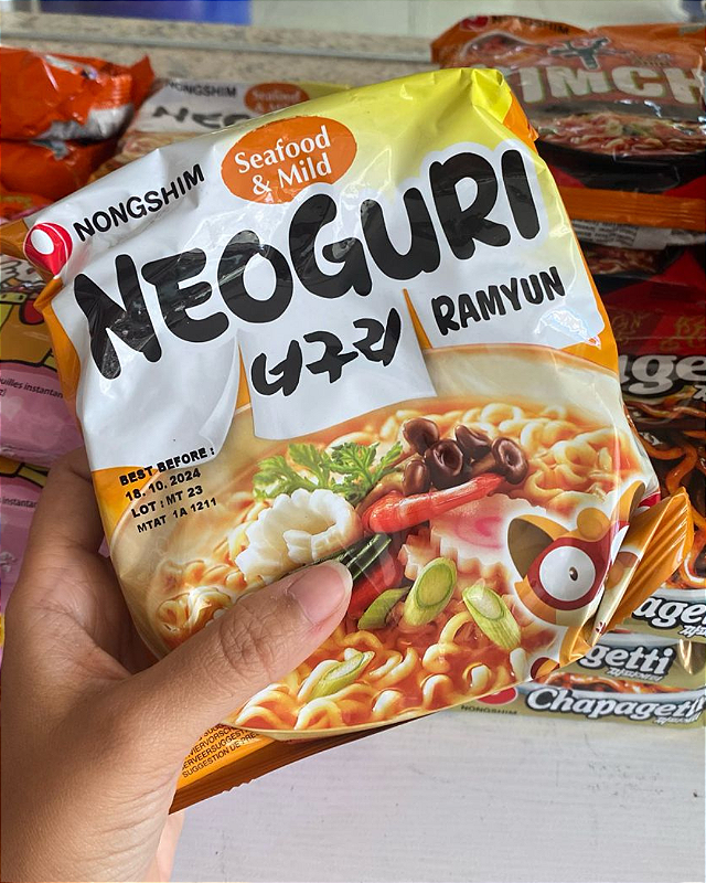 LAMEN NEOGURI NONGSHIM - NEOGURI MILD - PACOTE 120G - Tsuki Produtos ...