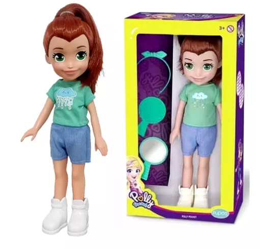 Boneca Lila Amiga da Poly Pocket - A Educacional Brinquedos E Inclusão ...