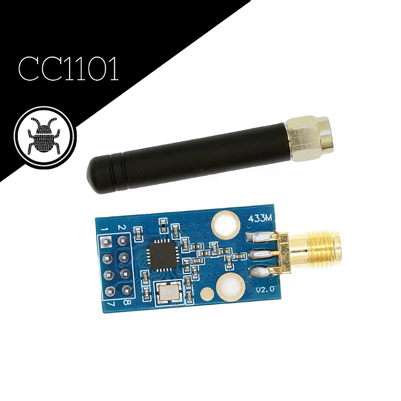 Módulo CC1101 SMA - SPACE HACK