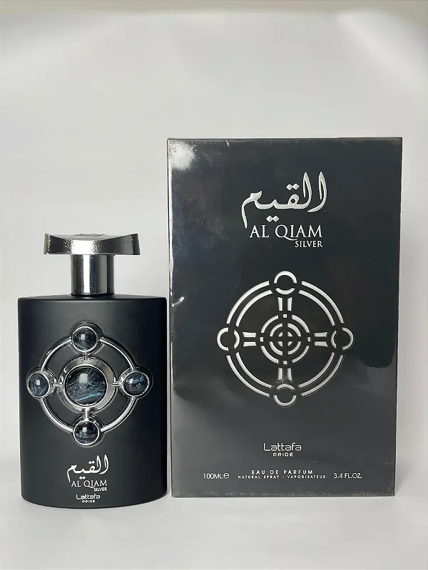 Perfume Árabe Al Qiam Silver 100ml Lattafa Pride Eau de Parfum - Loja ...