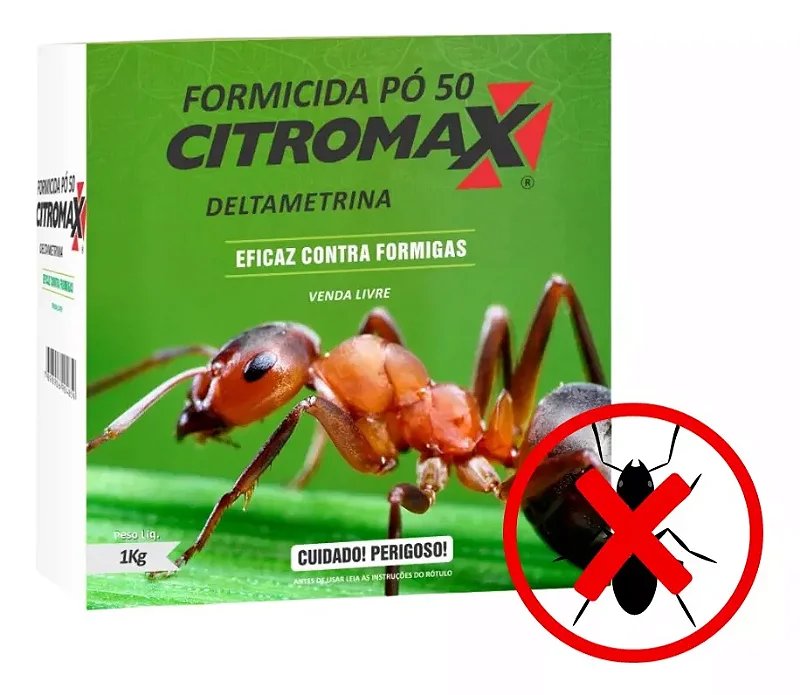 Formicida Citromax Pó 50 1kg - Controle Eficaz de Formigas - Agrovesso ...