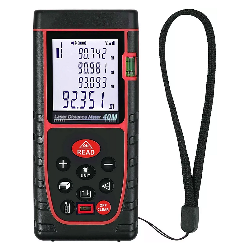 Trena A Laser Digital Medidor De Distancia Trena Laser 40m Profissional ...