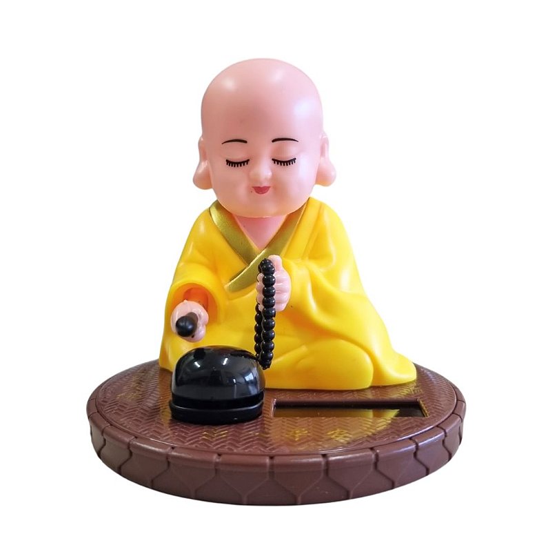 Monge Sentado com Movimento (Energia Solar) - Relaxar e Meditar