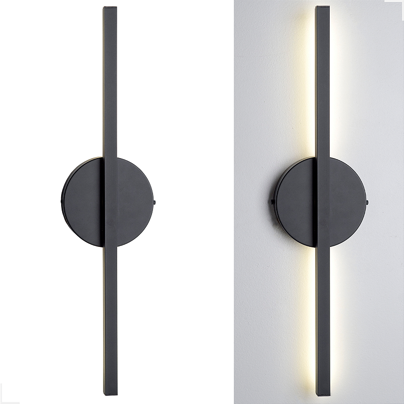 Arandela Luminária De Parede Perfil Led Linear Indireta 10w Branco ...