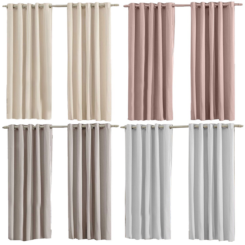 Cortina Blackout Para Janela 2,60 X 1,70 Corta 100% Luz - Rebuen