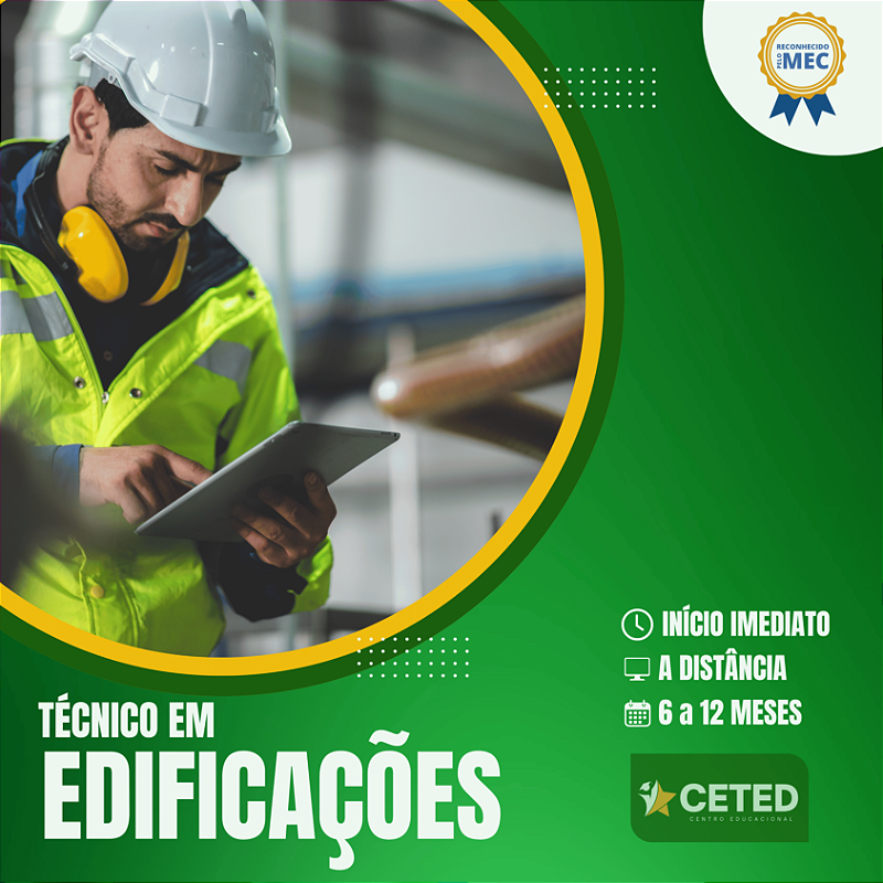 Curso Técnico em Edificações EAD | CETED Oficial - Ceted Educacional ...