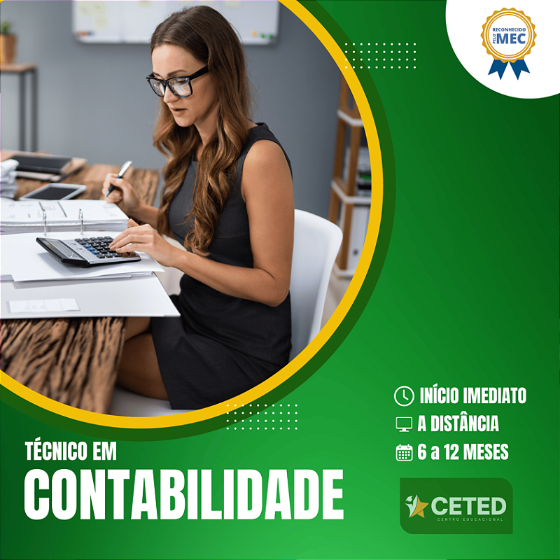 Curso Técnico em Contabilidade EAD | CETED Oficial - Ceted Educacional ...