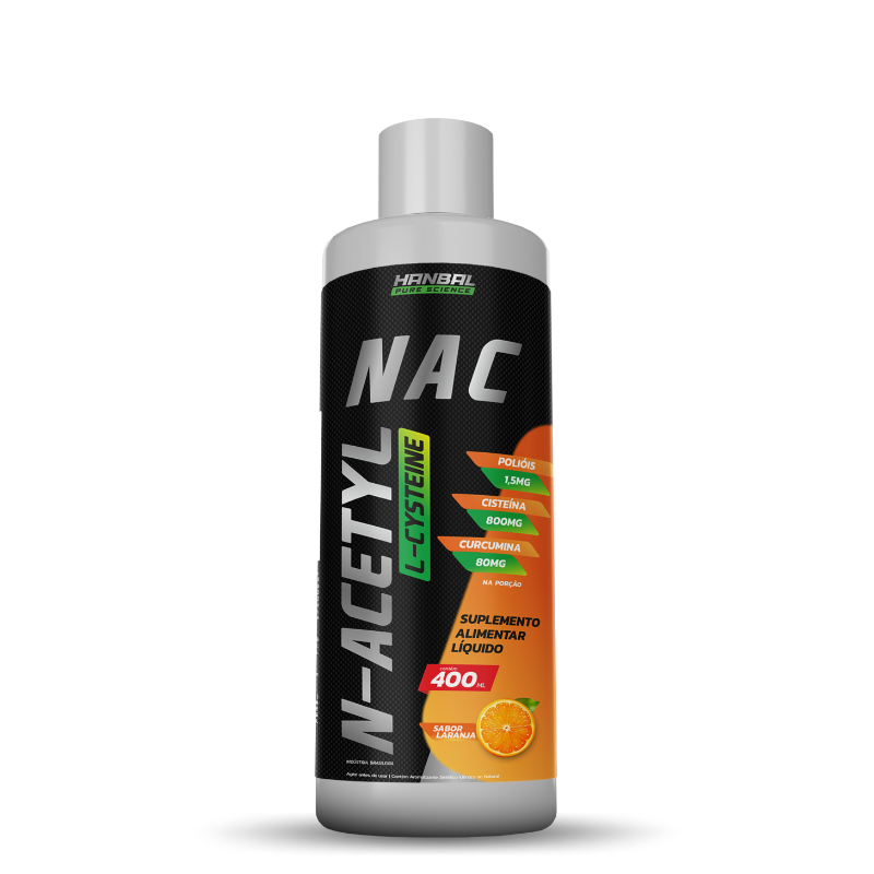 NAC N-Acetyl L-Cysteine 400ml - Hanbal - Comprar suplementos de ...