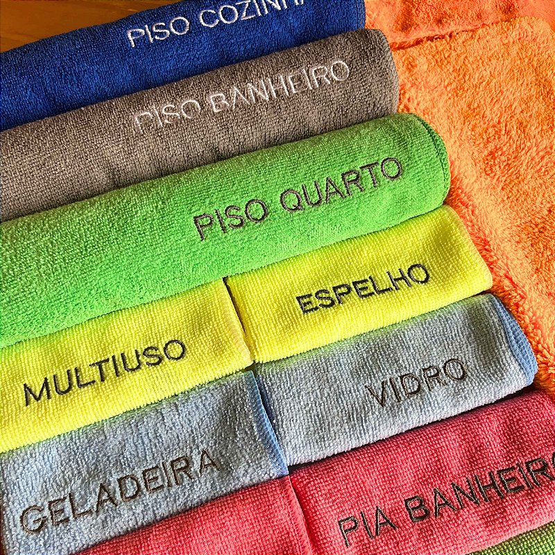 Kit com 12 Panos de Limpeza - PadrãoAB