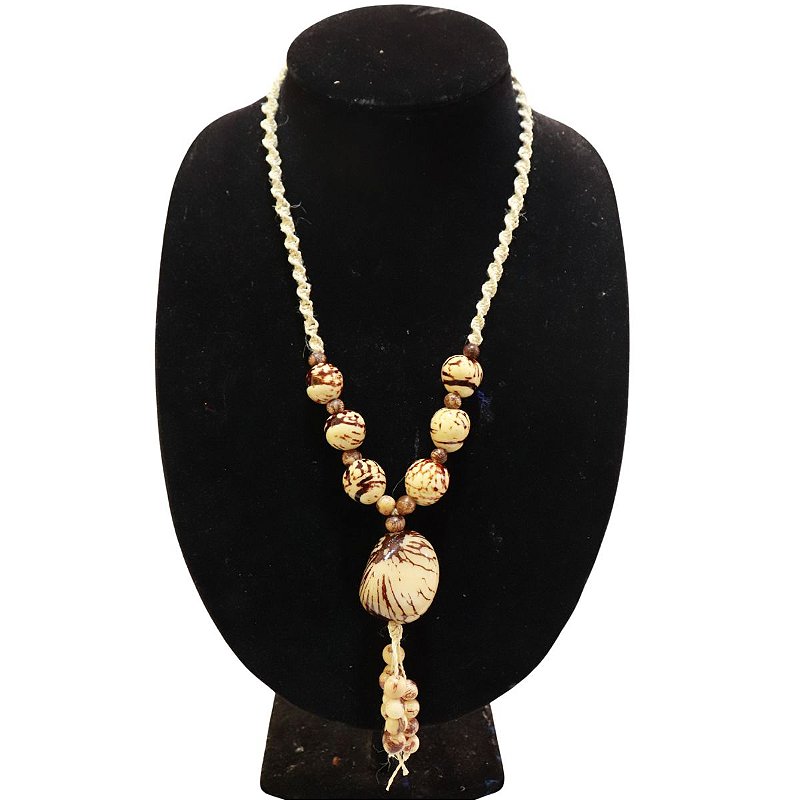 Colar Jarina Vegetal| Semente - Artesanato da Jaci | Home Decor