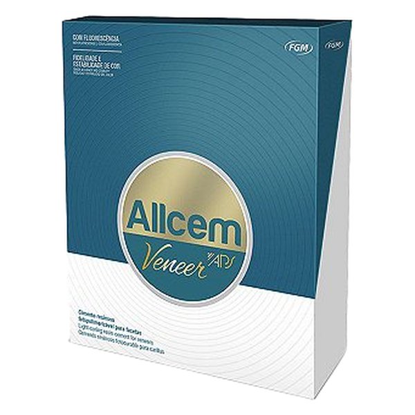 Cimento Resinoso Allcem Veneer APS Mini Kit - FGM - Dental Odonthomaz ...