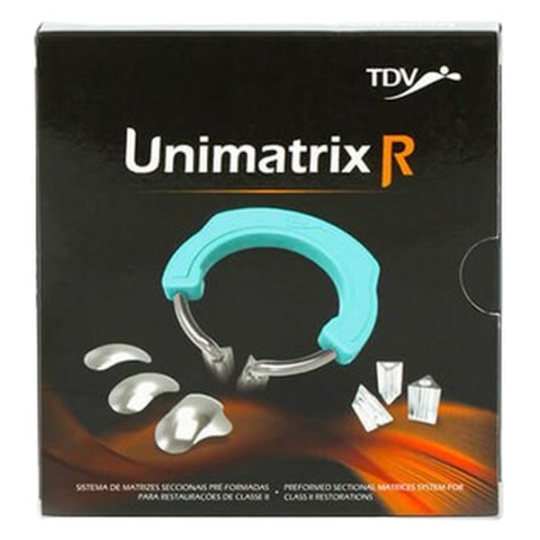 Matriz Unimatrix R Kit 25 1 Grampo Ref 4122r - Tdv para Restauração ...