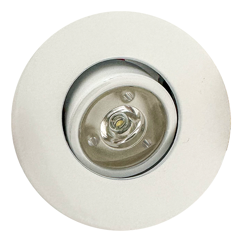 Luminária De Embutir Spot Instar Mini Circular 3W 3000K Bivolt ...