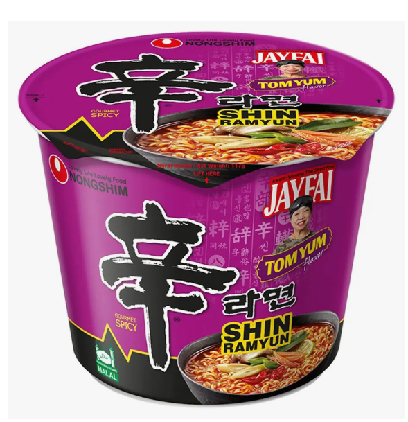 Shin Ramyun Tom Yum Cup - Coreia imports