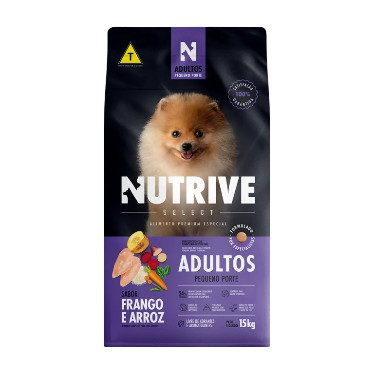NUTRIVE CAES ADULTO RAÇAS PEQUENAS 1KG - ESTANCIA PET SHOP