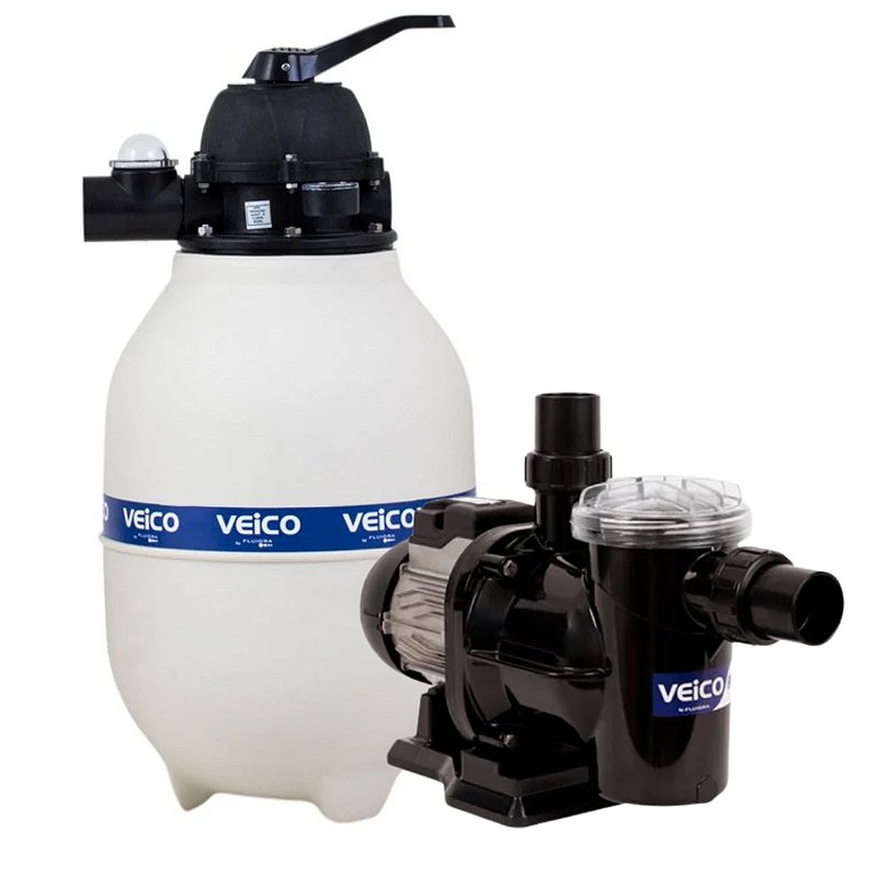 Conjunto Filtrante Para Piscinas Com Filtro 30 E Bomba 1/3CV Veico Até ...