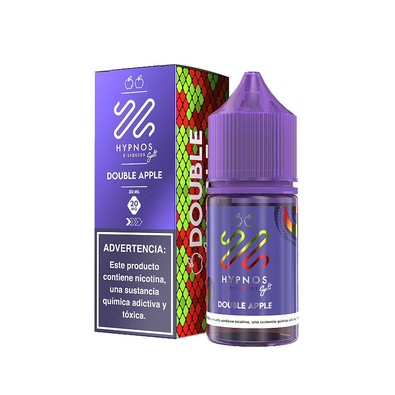 Hypnos Double Apple 30ml 50mg - Vapor Club Brasil