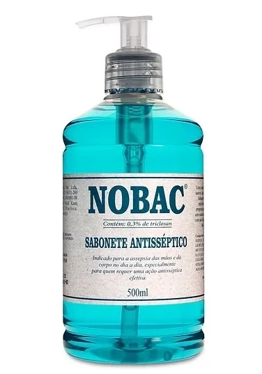 WM CPAP - Sabonete Antisséptico Nobac 500 ml - Acessórios - WM CPAP