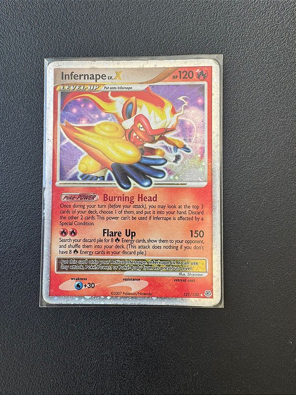 Infernape LV.X (121/130) - Arteus TCG