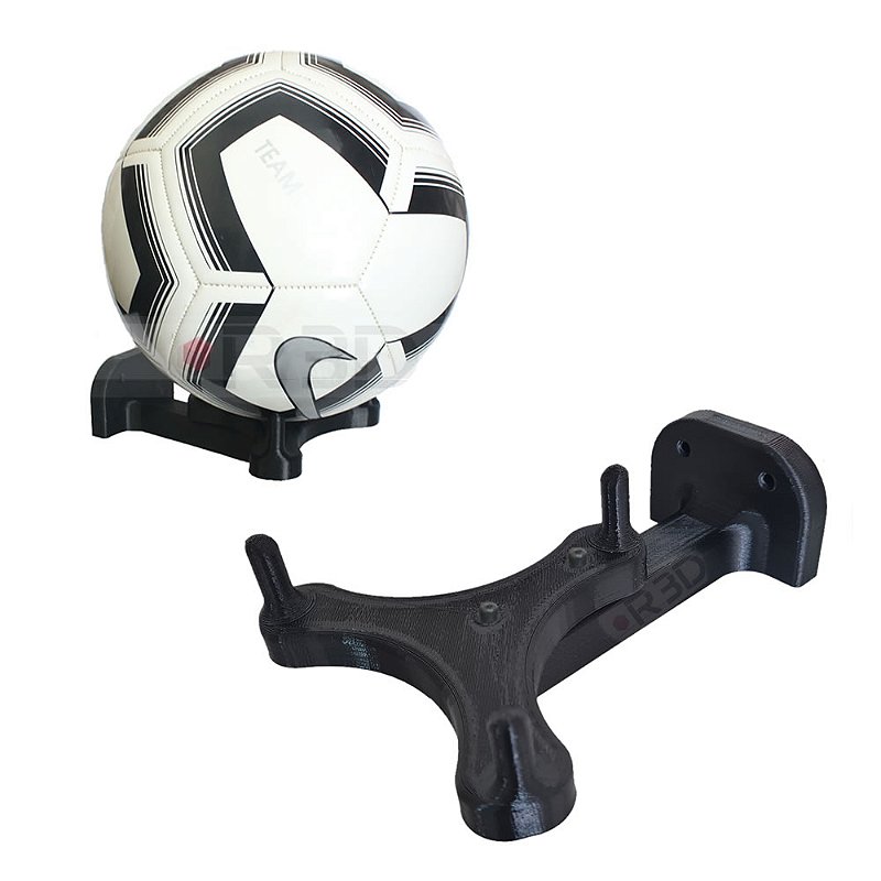 Suporte Para Bola De Futebol Basquete Ou Volei De Parede - R3D