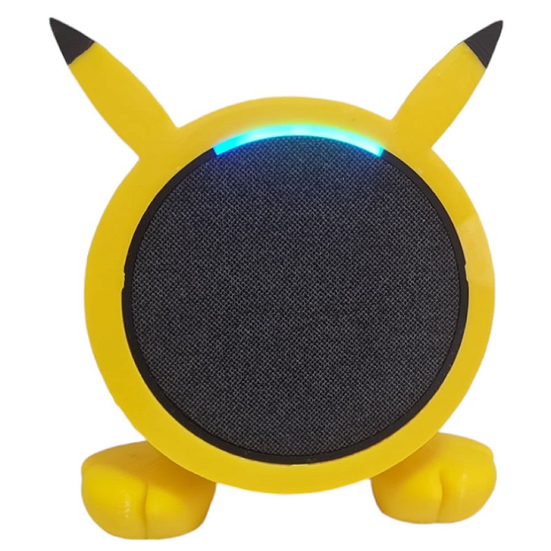 Suporte Para Alexa Echo Pop Pikachu - R3D