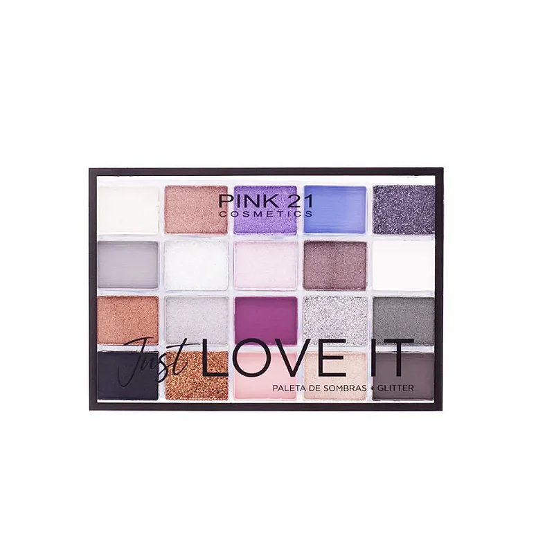 Paleta de Sombras Just Love It - Pink 21 - Mintriz Makeup