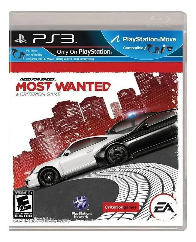 NEED FOR SPEED MOST WANTED PS3 - USADO - Metrópole Games - Tradicional ...