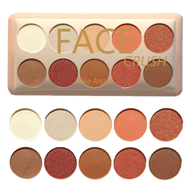 Paleta de Sombras - Face Crush - Luli Cosmeticos