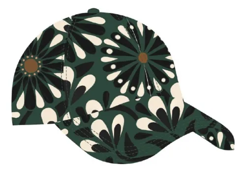 Boné Estampado Floral Unissex com Aba Curvada e Ajuste - Joá Calçados ...