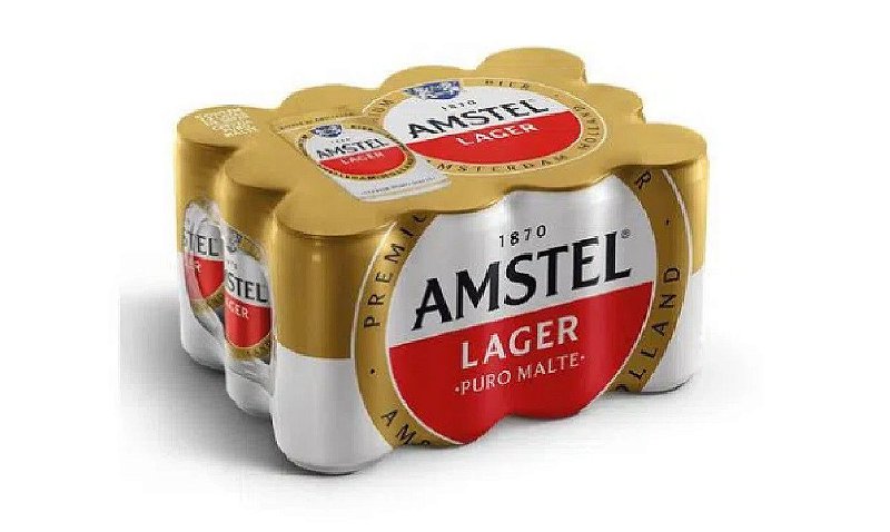Amstel 350ML - 12und - CORUJA SHOP
